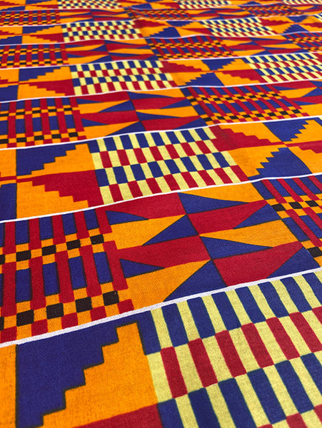 AFRICAN FABRIC - KENTE PRINT – AFRICAN FABRICS AUSTRALIA